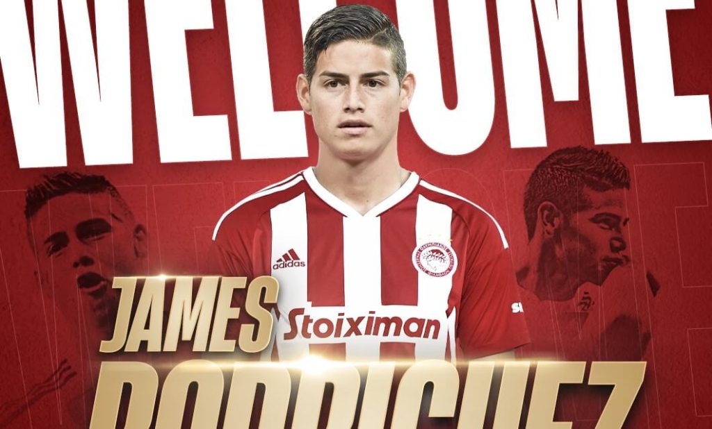 James Rodríguez já tem definido o seu novo clube