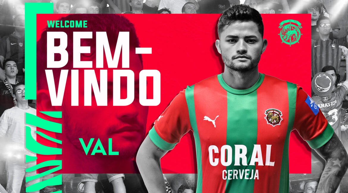 CS Marítimo apresenta mais um reforço para o meio-campo