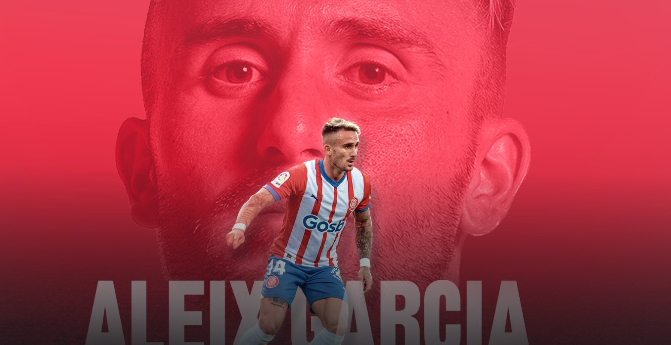 Aleix García renova contrato com o Girona