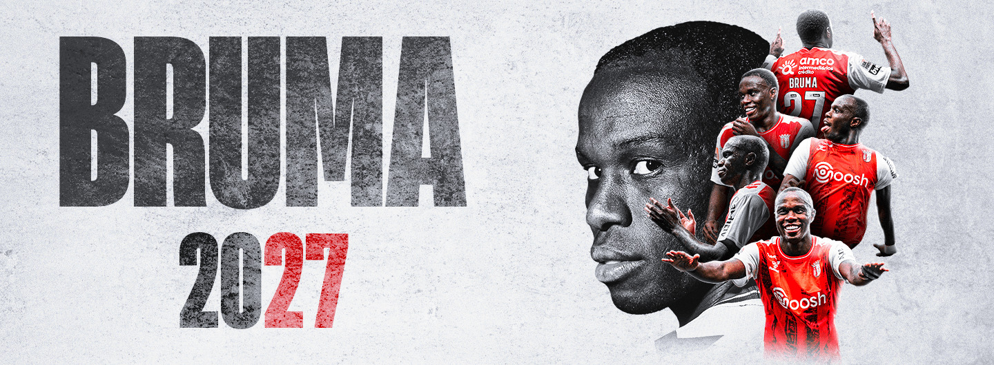 Bruma assina com o SC Braga a troco de 6,5 milhões de euros