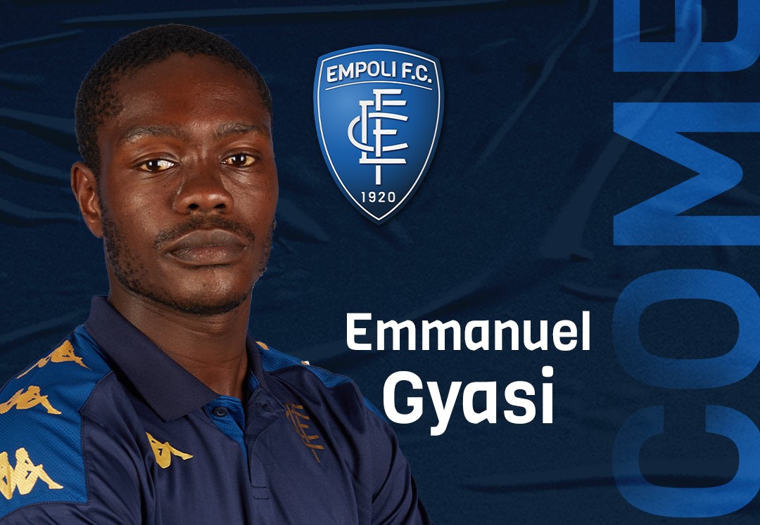 Emmanuel Gyasi deixa o Spezia ao fim de sete épocas e assina pelo Empoli