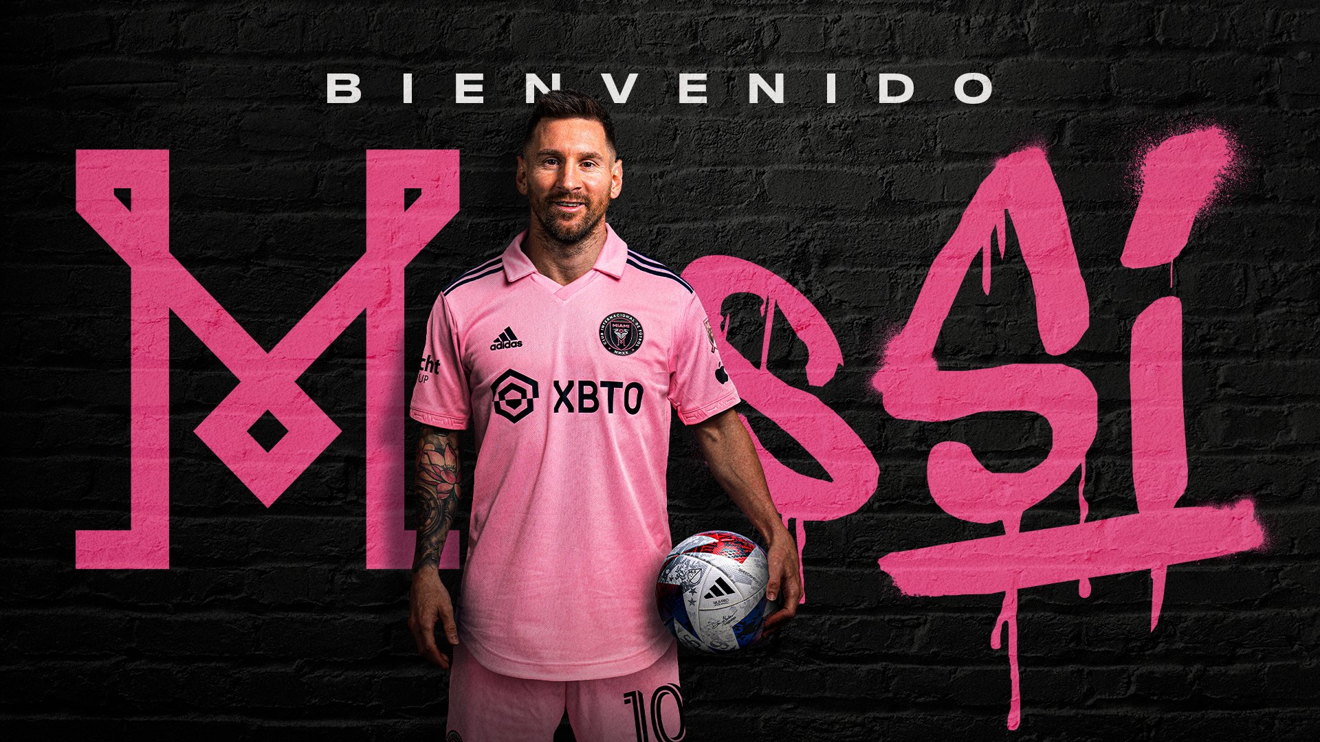 Lionel Messi já veste as cores do Inter Miami
