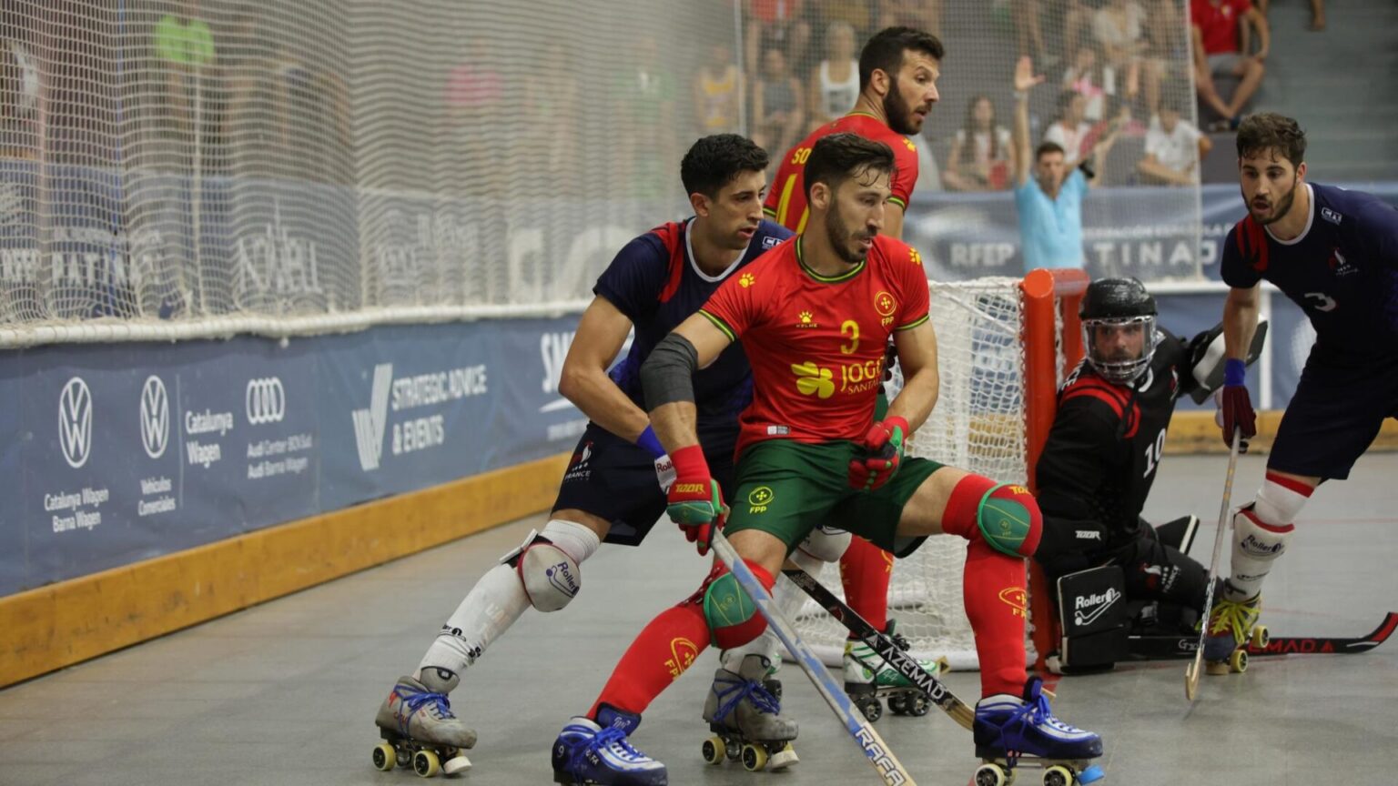 Portugal está na final do Europeu de hóquei em patins