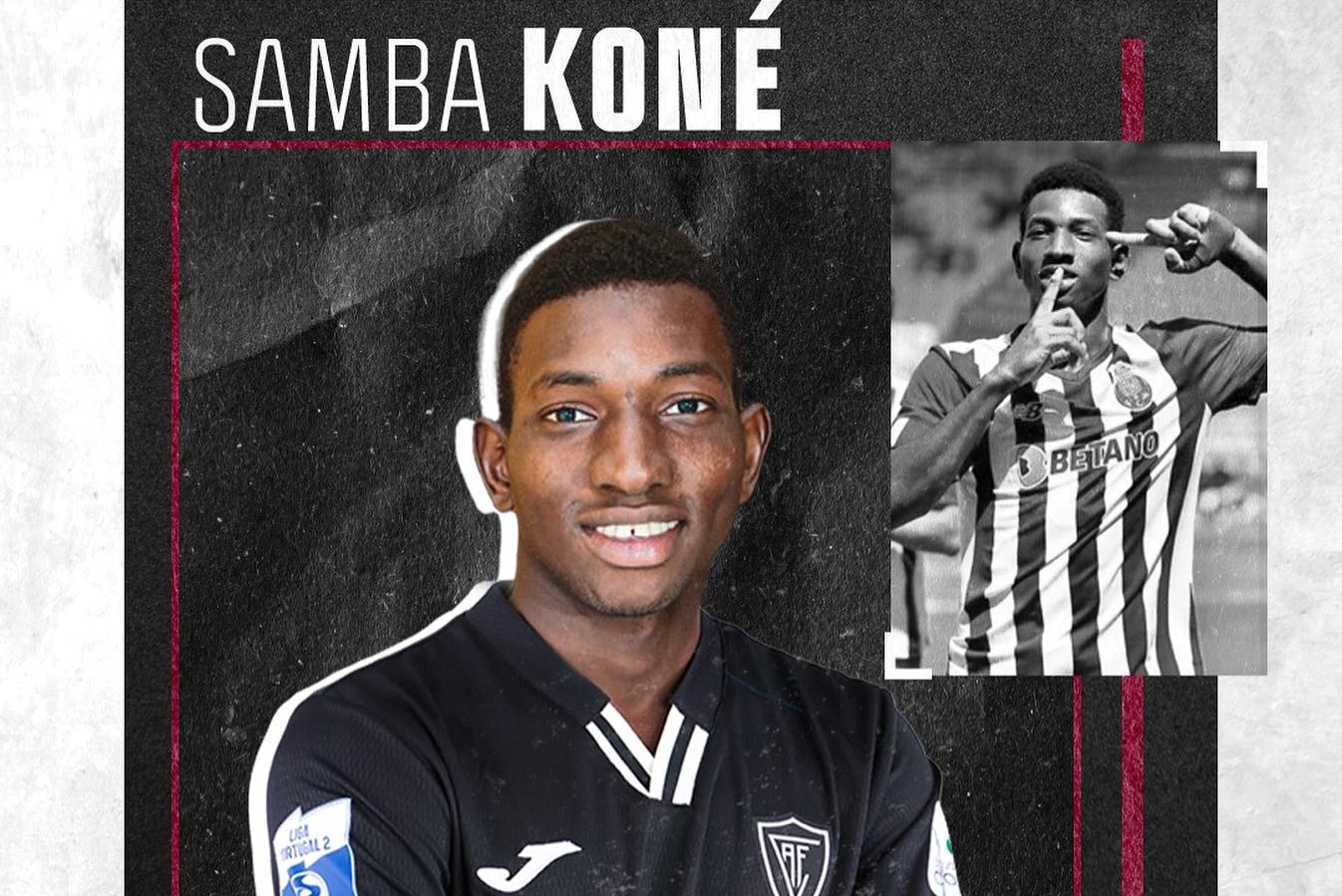 Académico Viseu confirma contratação de Samba Koné ao FC Porto