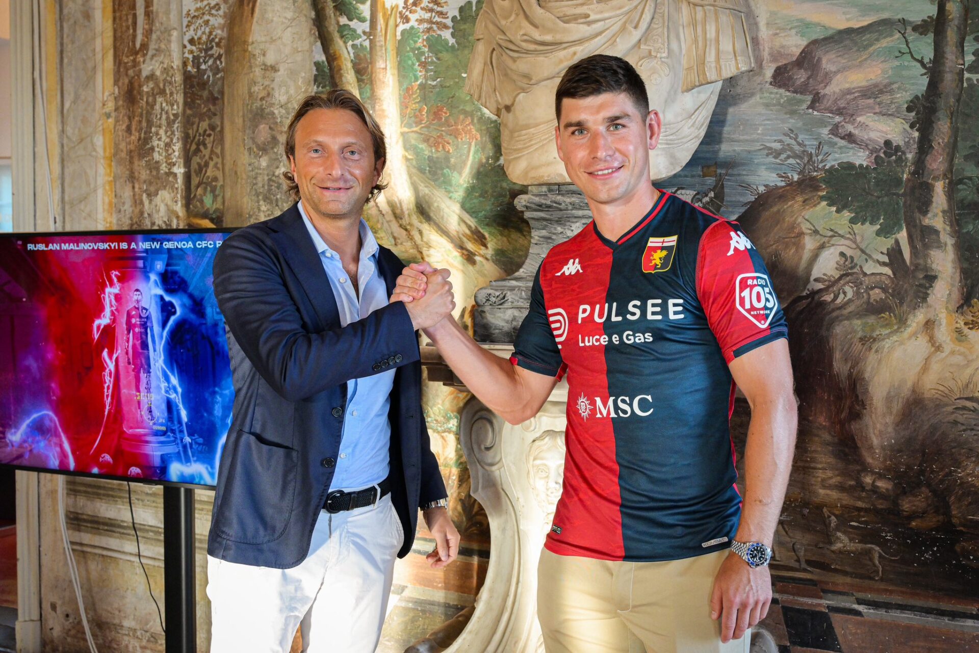 Ruslan Malinovskyi ruma ao Genoa por empréstimo