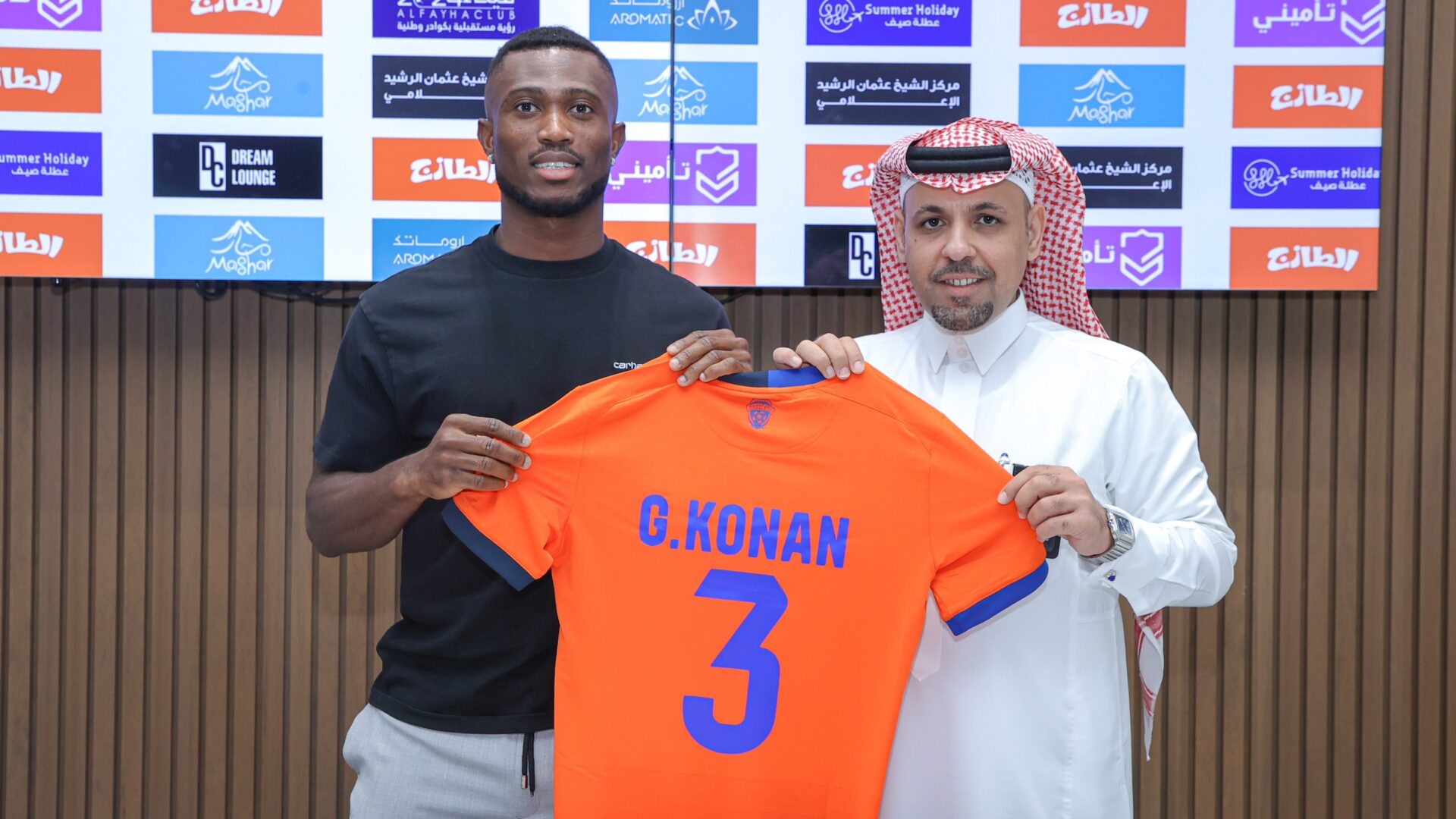 Ghislain Konan troca o Al Nassr pelo Al Fayha