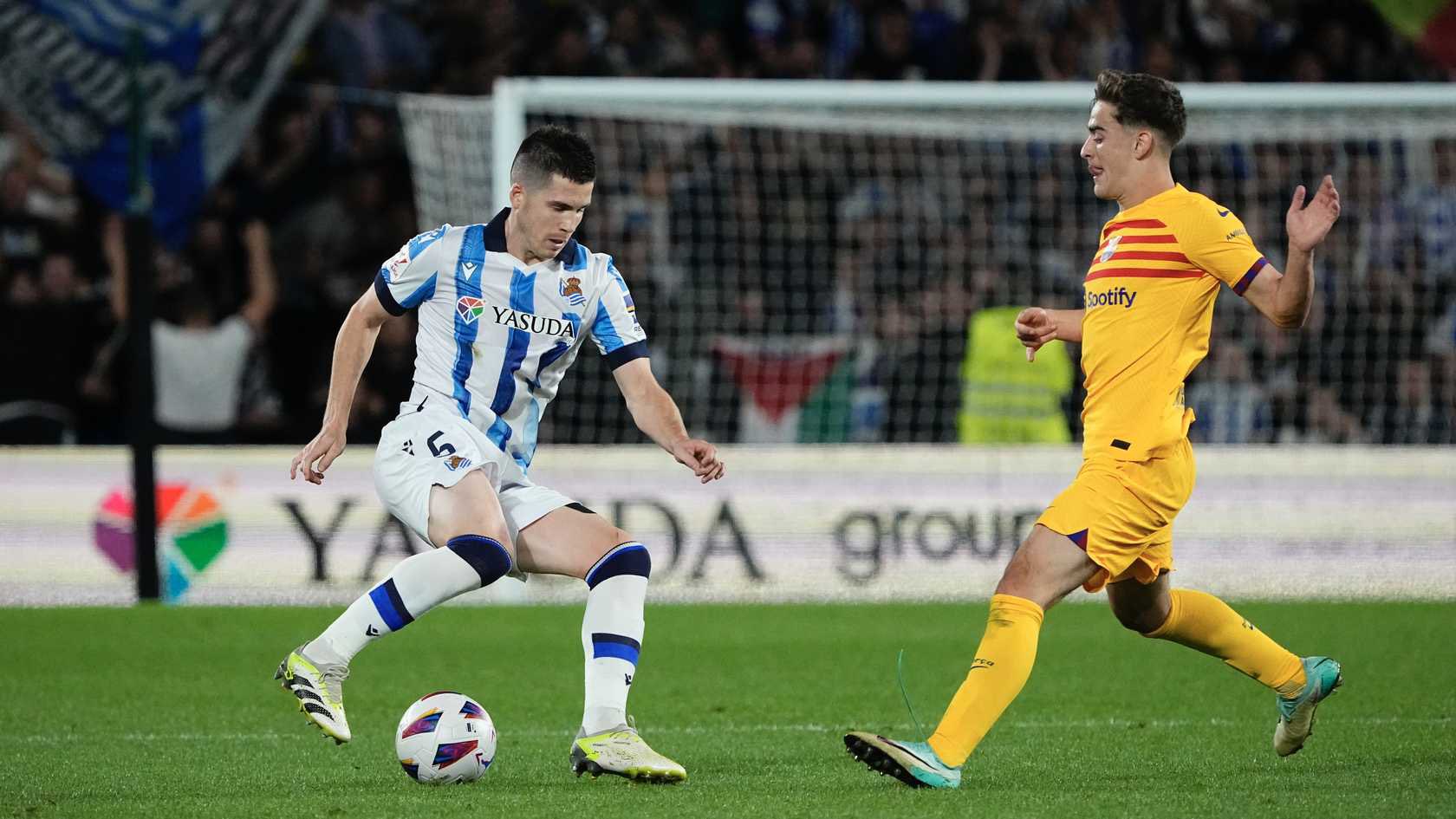 Real Sociedad perde com o FC Barcelona no último minuto antes de ...