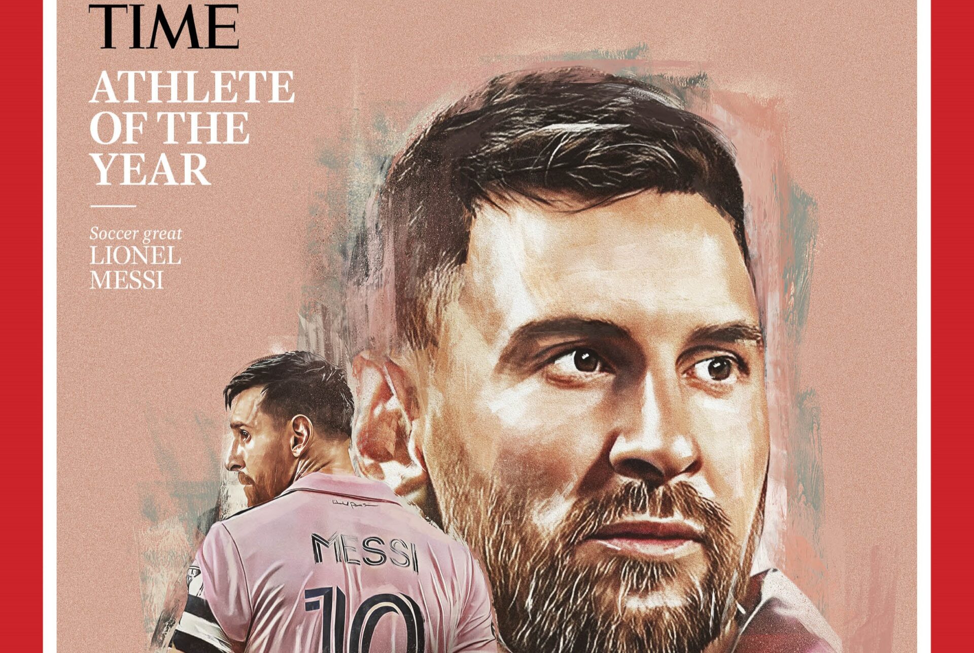 Leo Messi eleito atleta do ano de 2023 para a revista Time