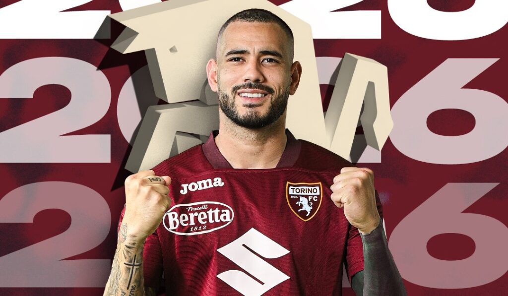 Tonny Sanabria renova com o Torino até 2026