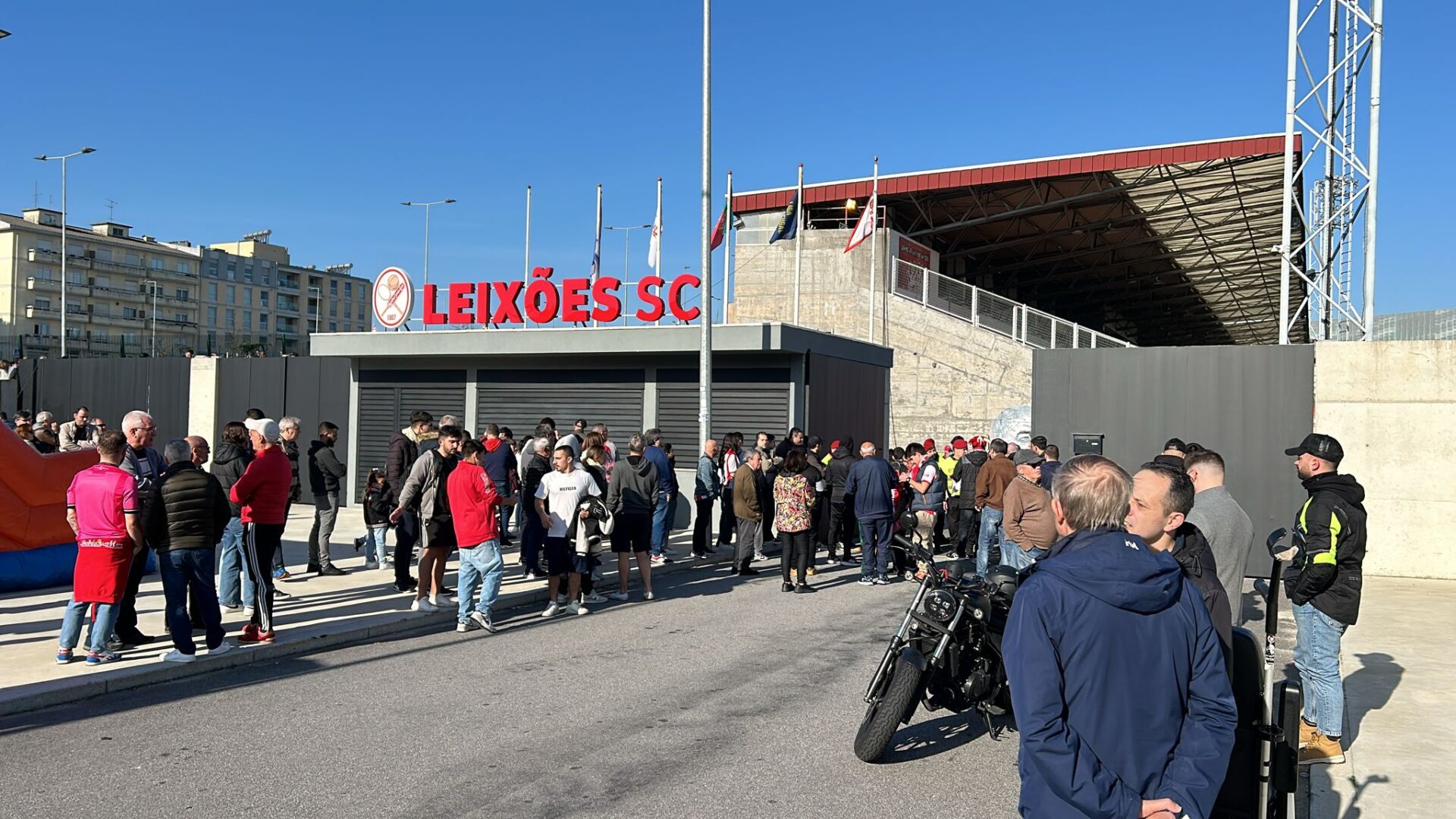 Jogo Leixões x Nacional também está adiado por falta de polícias