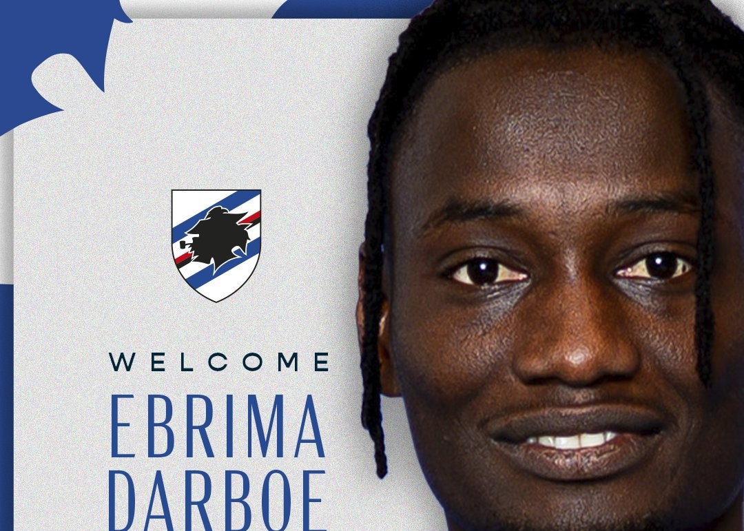 Ebrima Darboe troca AS Roma pela Sampdoria