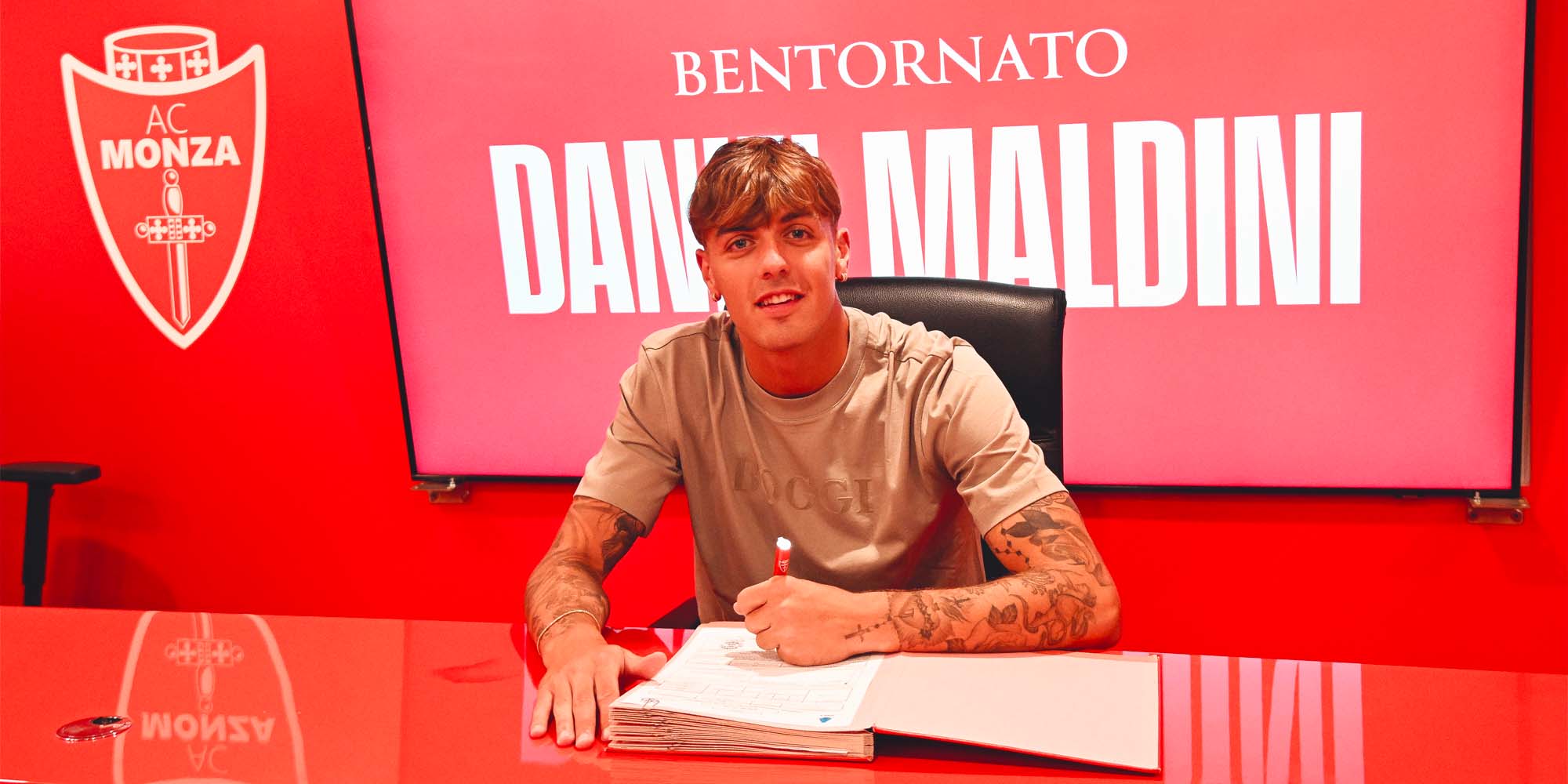 Daniel Maldini em definitivo no Monza