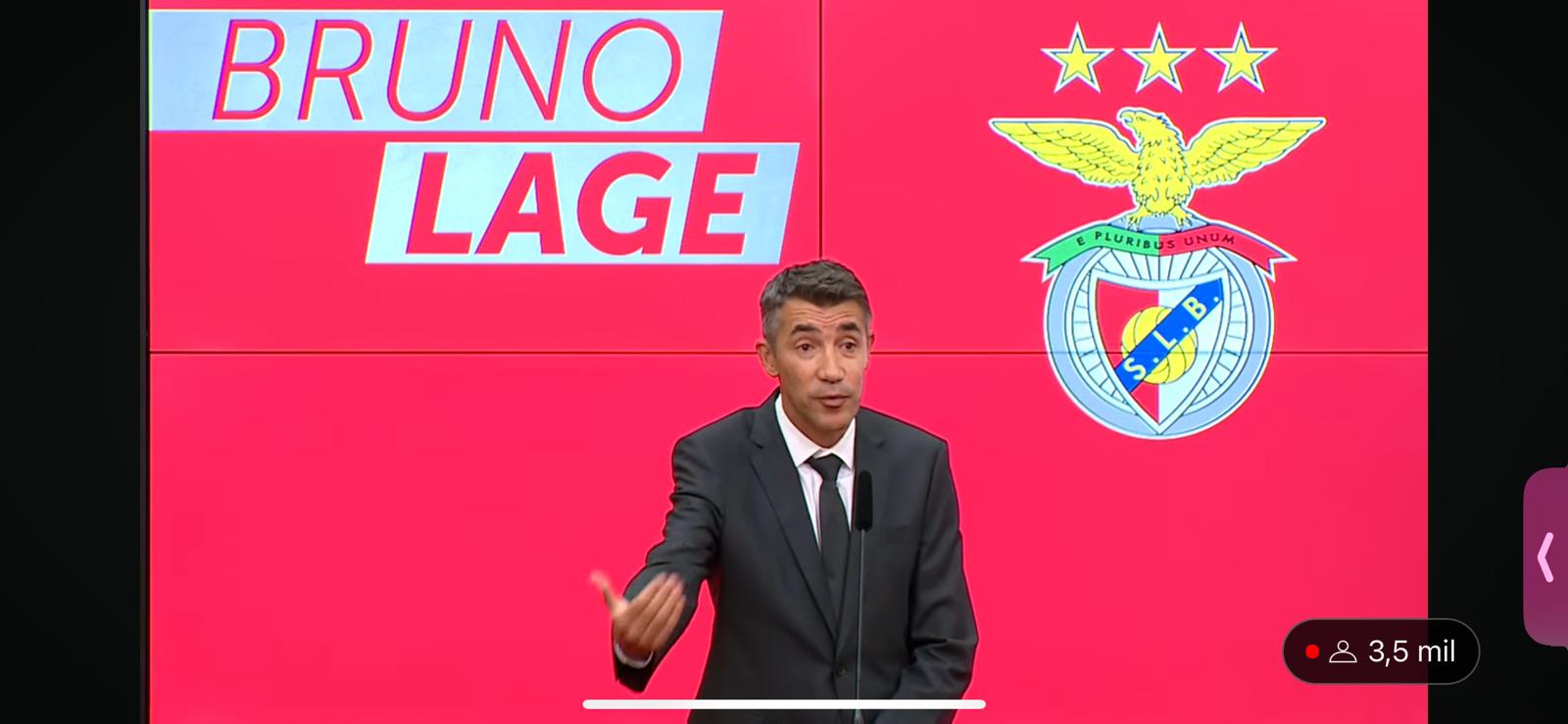 Bruno Lage apresentado: «Promessas? Prometo ganhar, jogar bem e muito ...