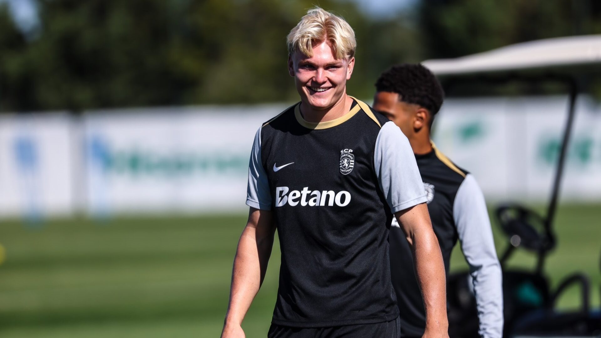 Conrad Harder já fez o primeiro treino como jogador do Sporting