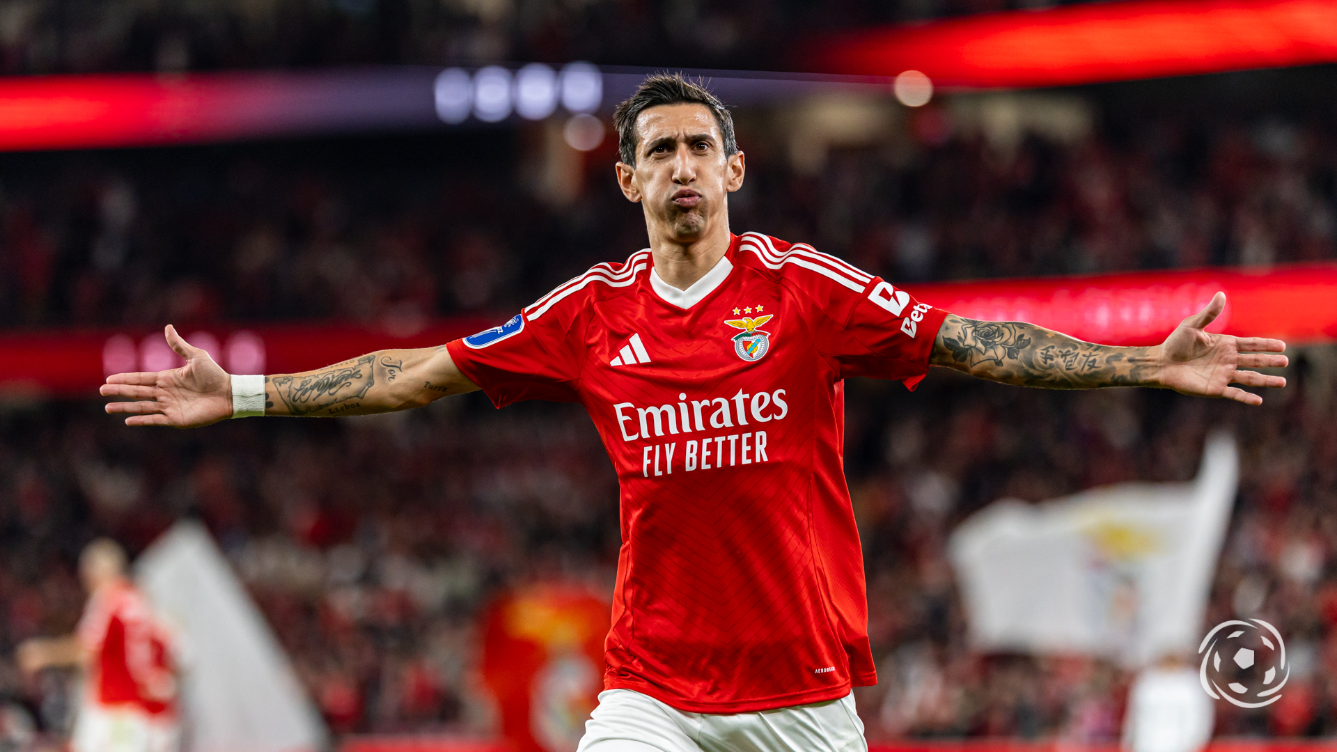 Ángel Di María eleito o Jogador do Mês de novembro da Primeira Liga