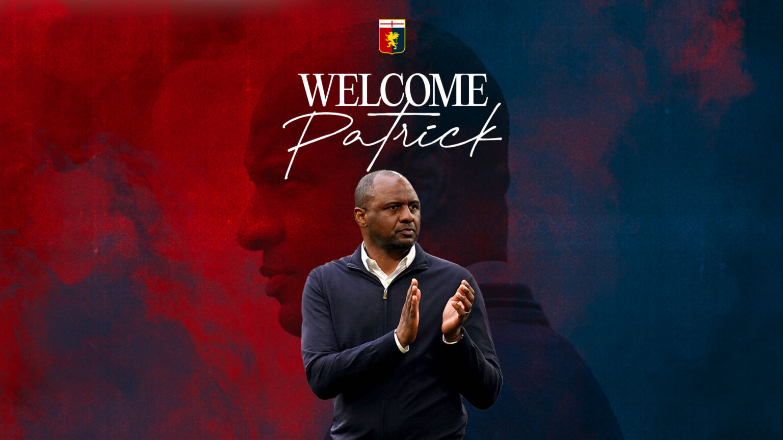 Patrick Vieira confirmado como treinador do Genoa até 2026